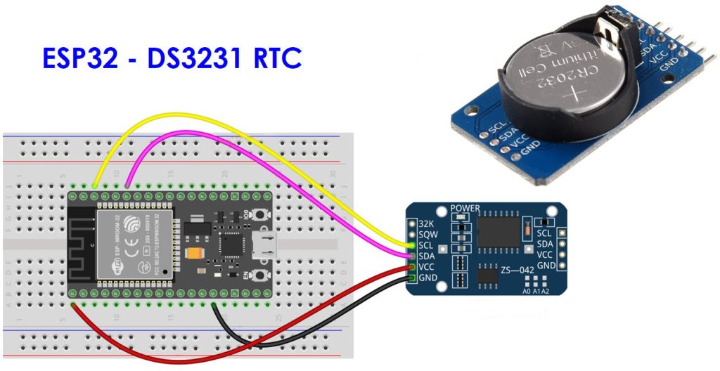 Utilizar módulo RTC con ESP32
